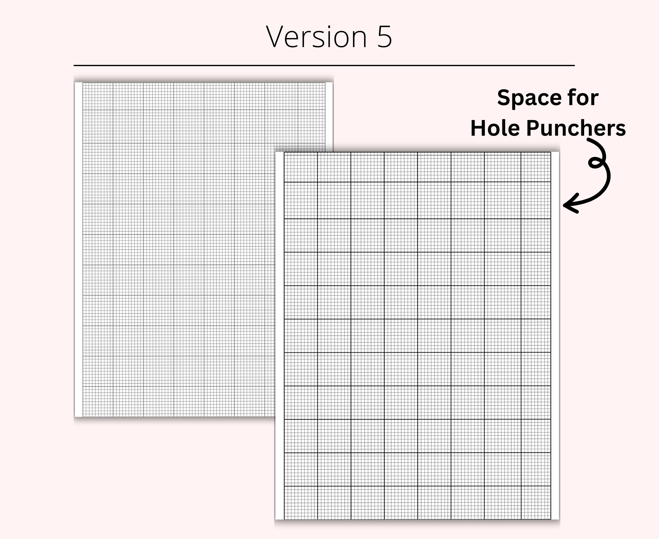 10 Squares per Inch Graph Paper Bundle, Printable Cross Stitch Paper ...