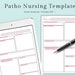 Printable Patho Nursing Notes Disease Template Pathophysiology Study ...