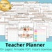 Teacher Planner Printable Teacher Binder,lesson Planner Printable ...