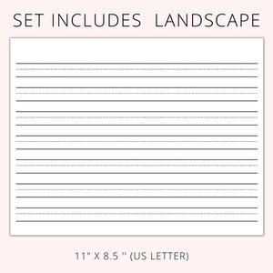 Practice Writing Paper | Handwriting Paper | Handwriting Sheet ...