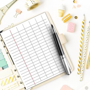 Printable Paper Notes Pages Inserts Printable Paper Templates for ...