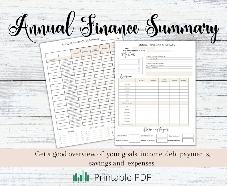 Finance Planner Bundle Savings Tracker Bundle Budget - Etsy