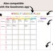 Weekly Lesson Plan Editable Fillable Lesson Plan Template ...