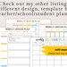 Fillable Weekly Plan Lessons Plan Editable Teacher Lesson Plan Student ...