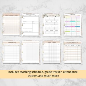 Digital Teacher Planner With Hyperlinks for Goodnotes, Notability, Xodo ...