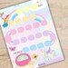Unicorn Reward Chart Bundle, Sticker Chart, Toddler Chore Chart ...