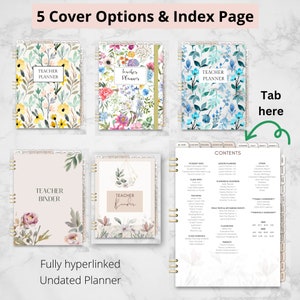 Digital Teacher Planner With Hyperlinks for Goodnotes, Notability, Xodo ...
