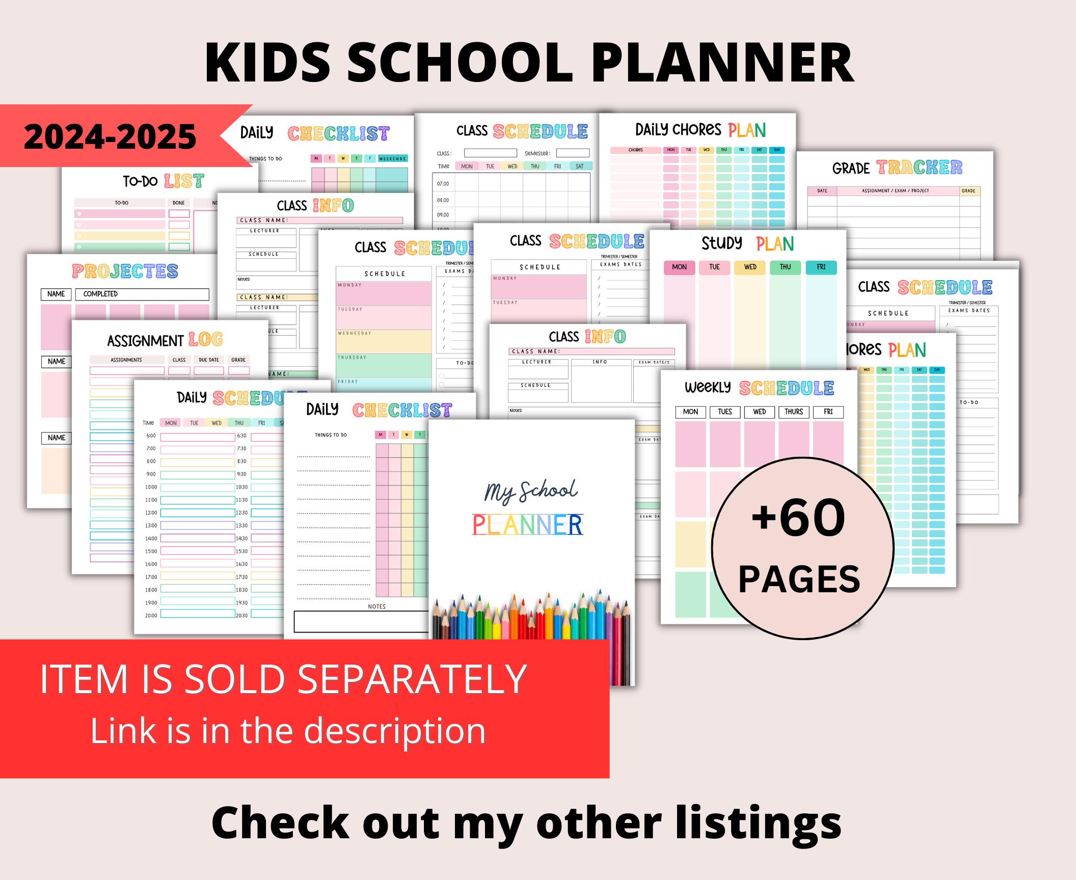 2025-2026 Editable School Calendar Template for School, Classroom ...