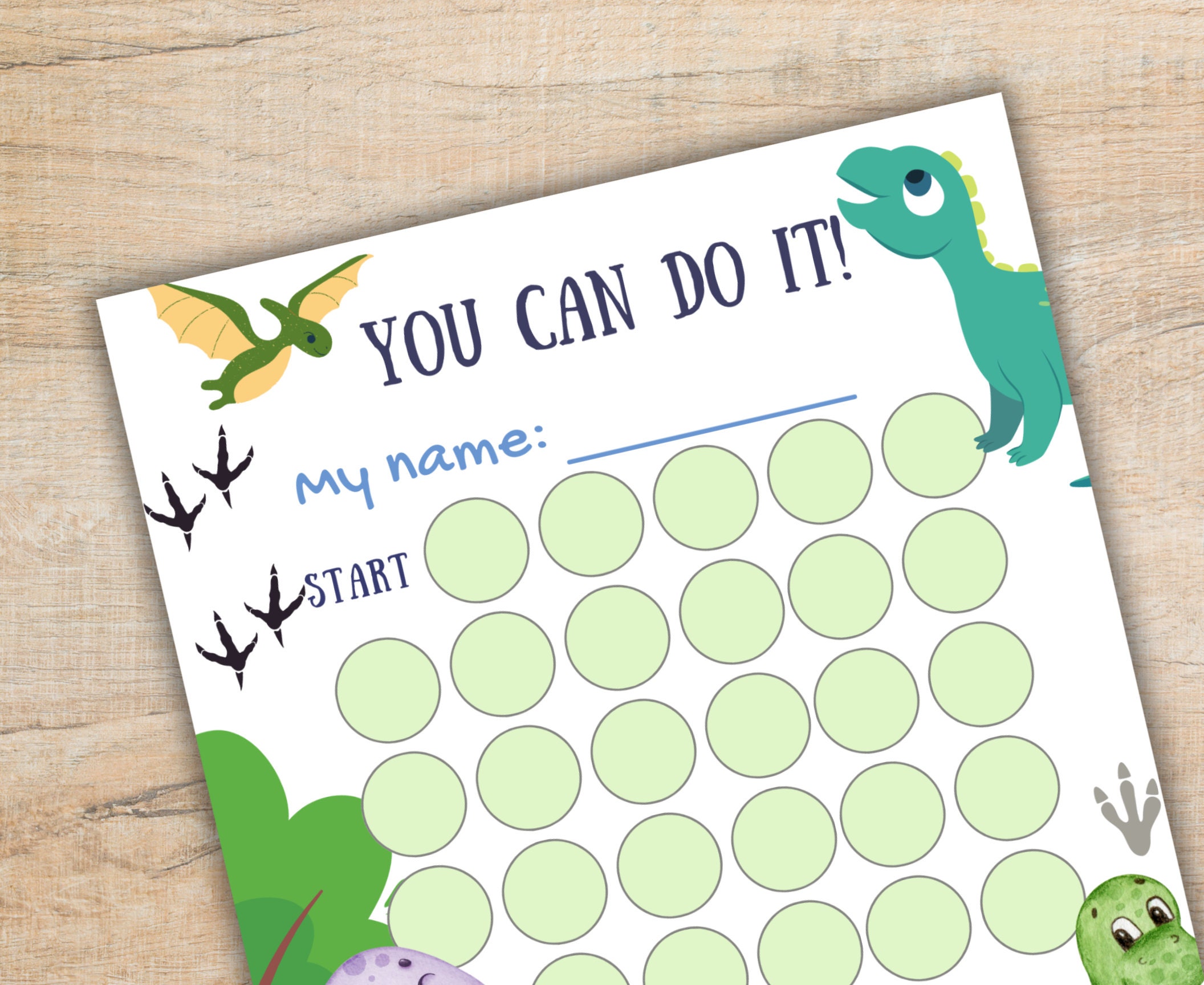 Dinosaur Reward Chart | Dinosaur Kids Behavior Chart | Dino Toddler ...