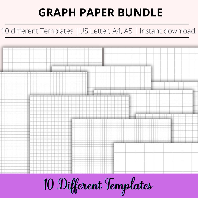 Graph Notebook Grid - Etsy UK