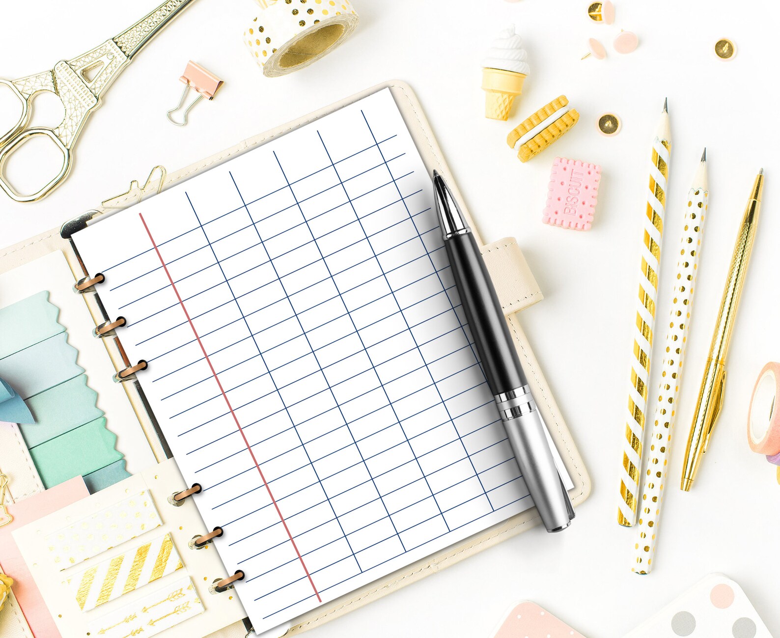 Printable Paper Notes Pages Inserts Printable Paper Templates - Etsy