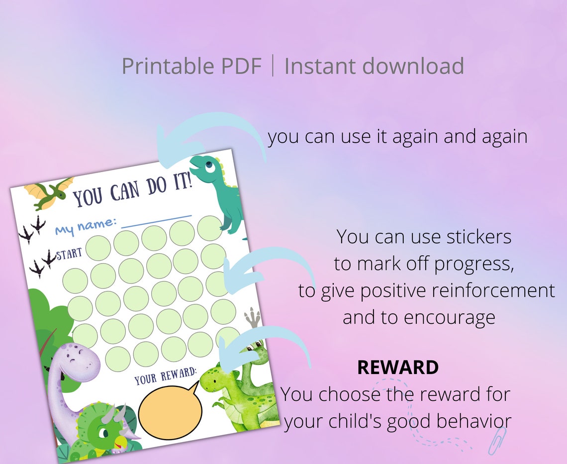 Kids Reward Chart Bundle | Printable Behavior Charts for Kids | Chore ...