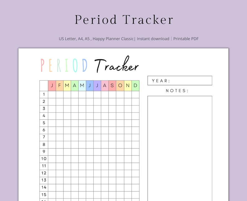 Period Tracker, Menstruation Tracker, Ovulation Tracker, Pregnancy ...