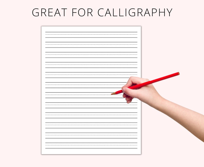 Practice Writing Paper Handwriting Paper Handwriting Sheet Calligraphy ...