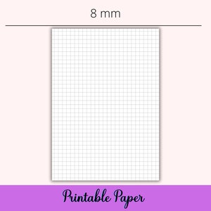 Graph Paper Bundle, Printable Graph Grid Paper, Squared Paper, Digital ...