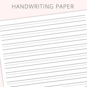 Practice Writing Paper Handwriting Paper Handwriting Sheet Calligraphy ...