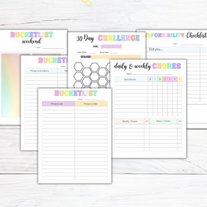 School Planner 2024- 2025 EDITABLE School Planner Fillable Homeschool ...