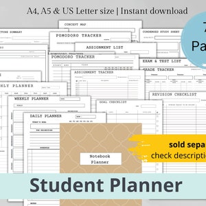 Essay Planner Editable Printable PDF| Essay Guide Planner Pack Bundle ...