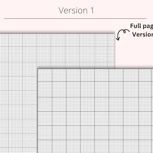 10 Squares per Inch Graph Paper Bundle, Printable Cross Stitch Paper ...