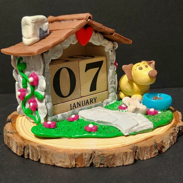 Wood Block Calendar - Etsy