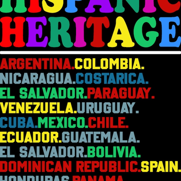 Hispanic Heritage - Etsy