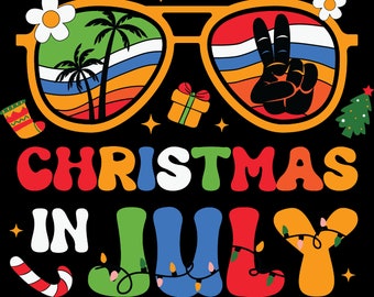 Bruh It's Christmas in July Png, Svg,christmas in July Png, Svg ...