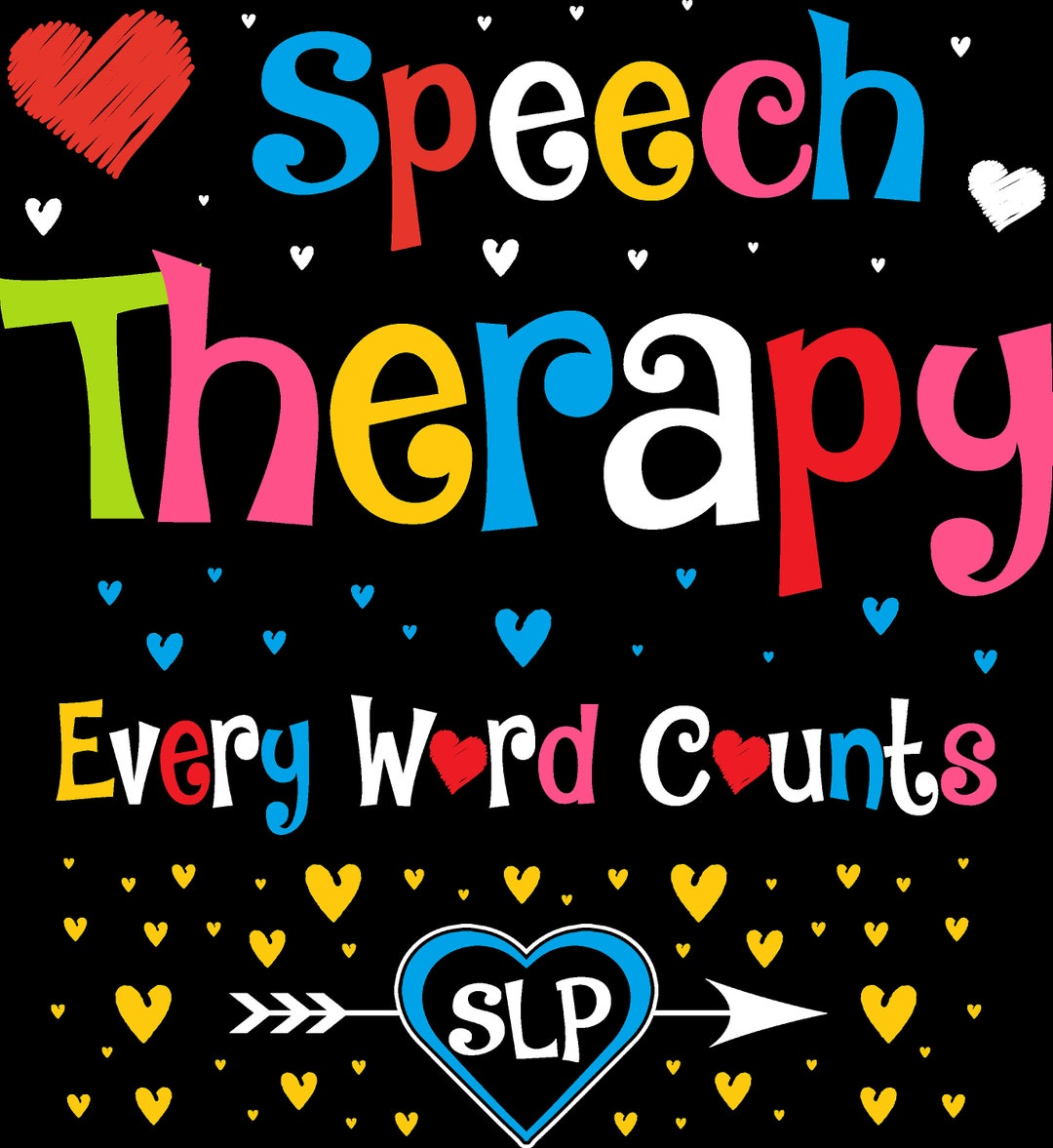 Speech Theraphy Every Word Counts Png,speech Therapy Speech Language ...