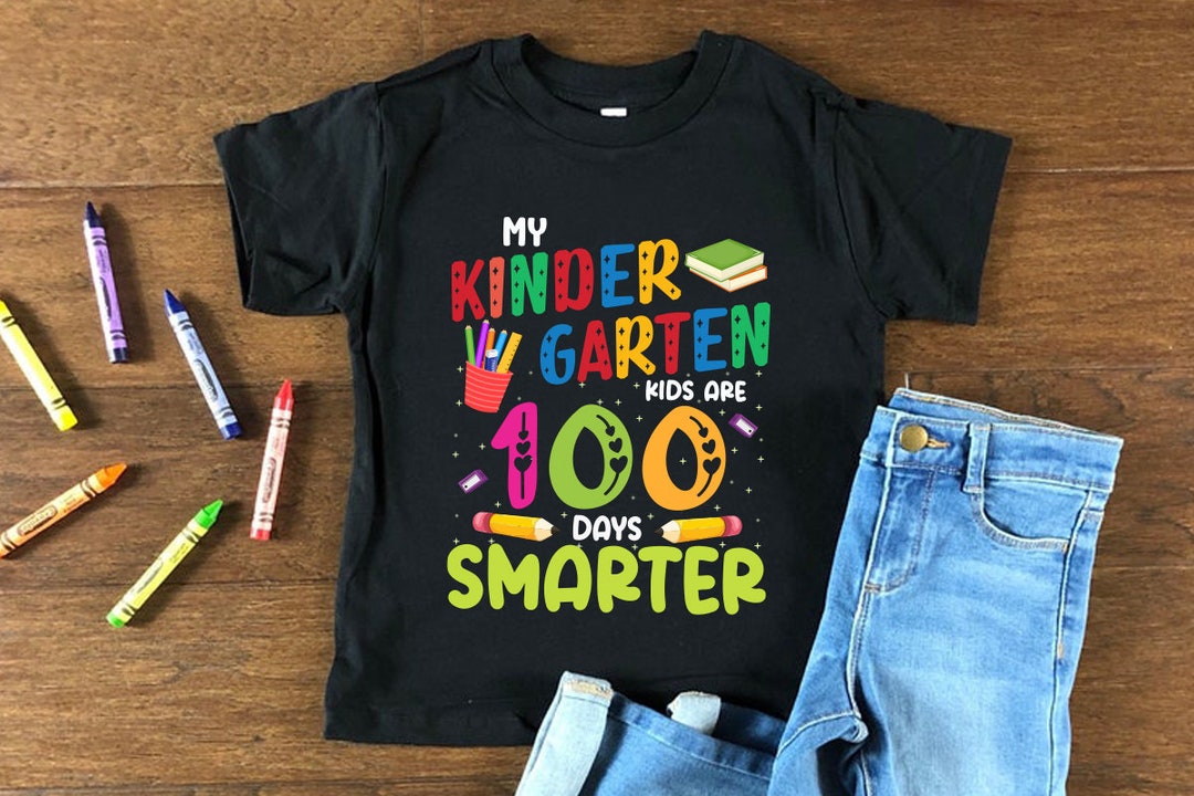 My Kindergarten Kids Are 100 Days Smarter PNG,100 Days Smarter, Happy ...