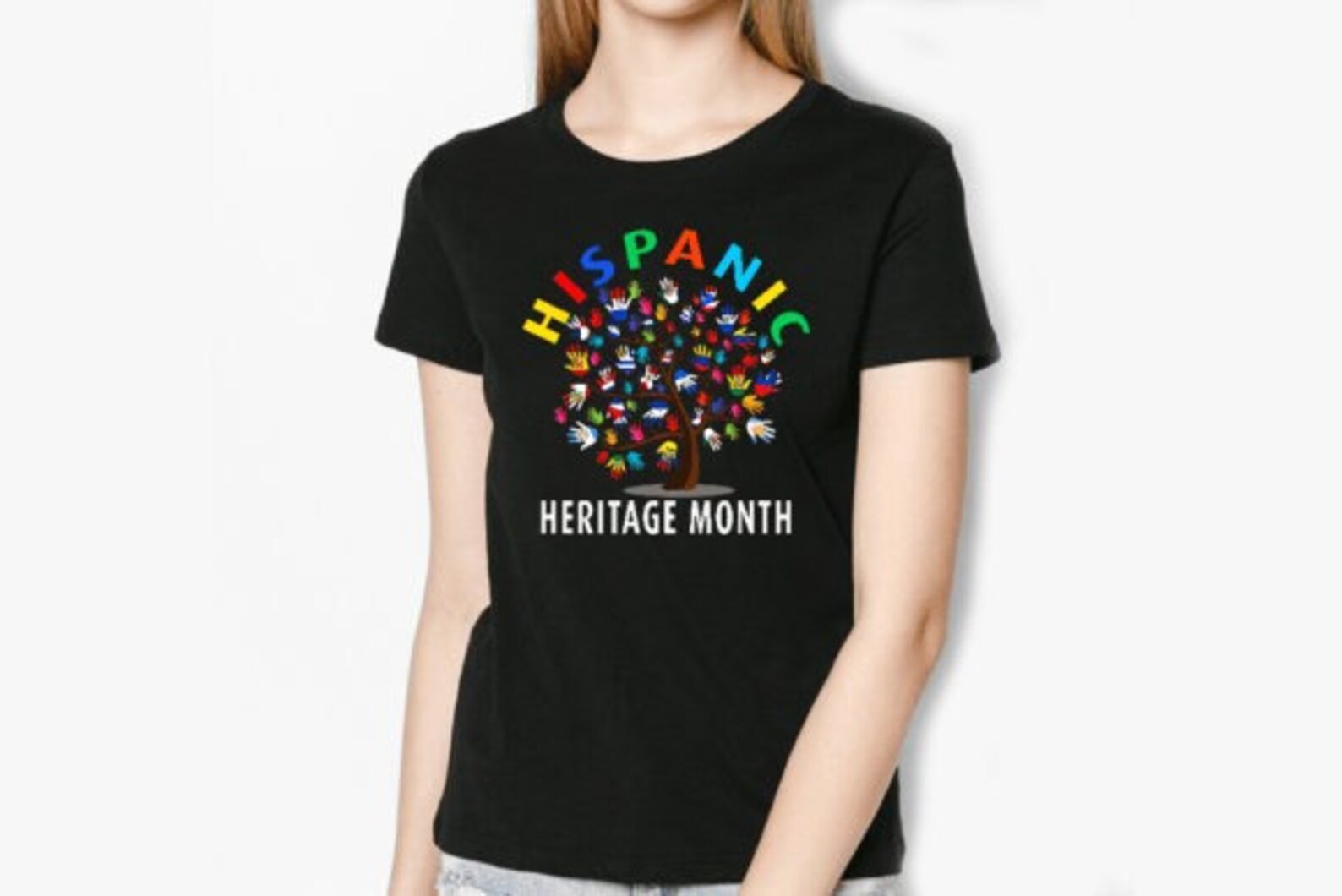 National Hispanic Heritage Month Hand Flag Tree Roots Latino - Etsy