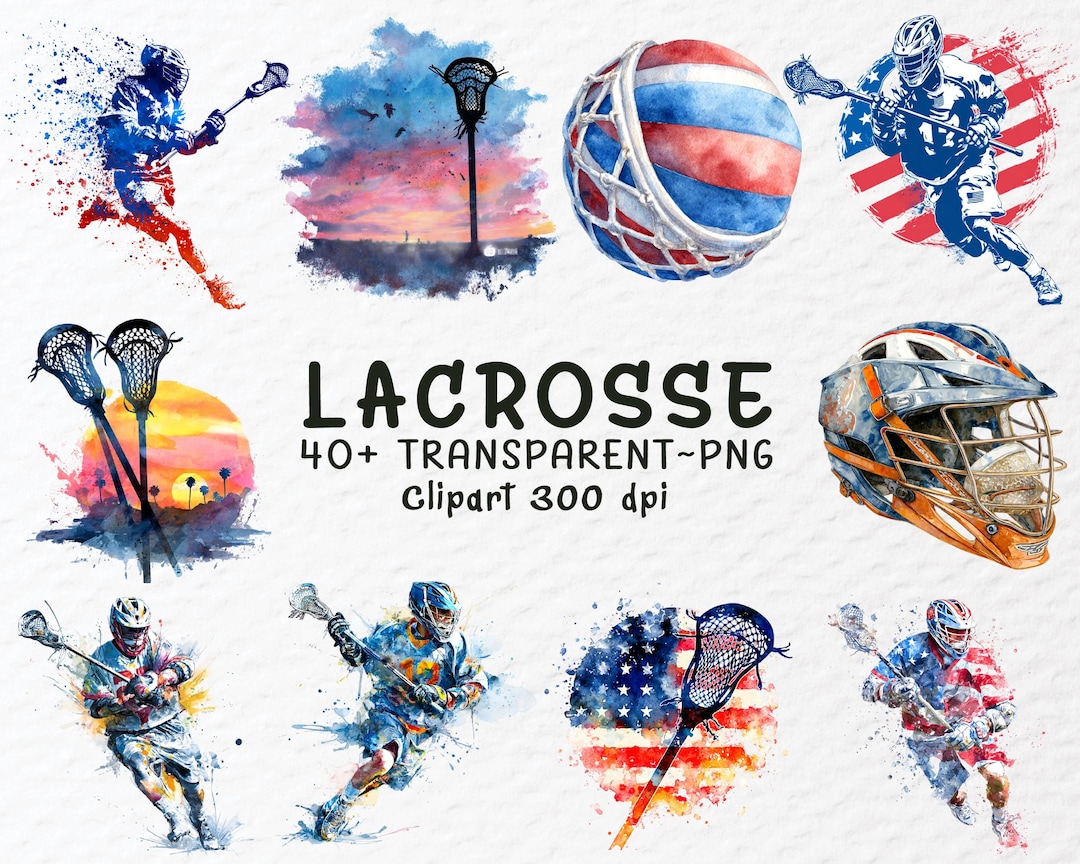 Lacrosse PNG Clipart Bundle, Lacrosse Player Sports Design, Team Game ...