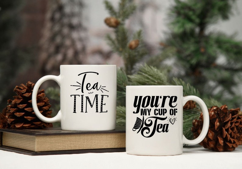 Tea Quotes Svg Bundle, Tea Lovers Design Set, PNG Bundle, SVG Design ...