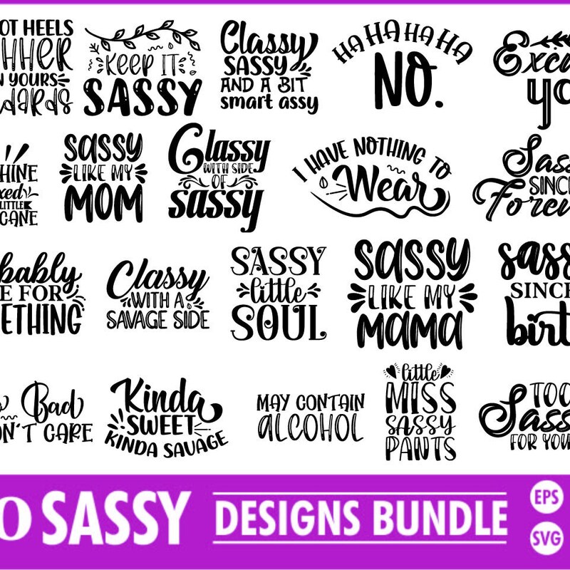 Sassy Quotes Etsy