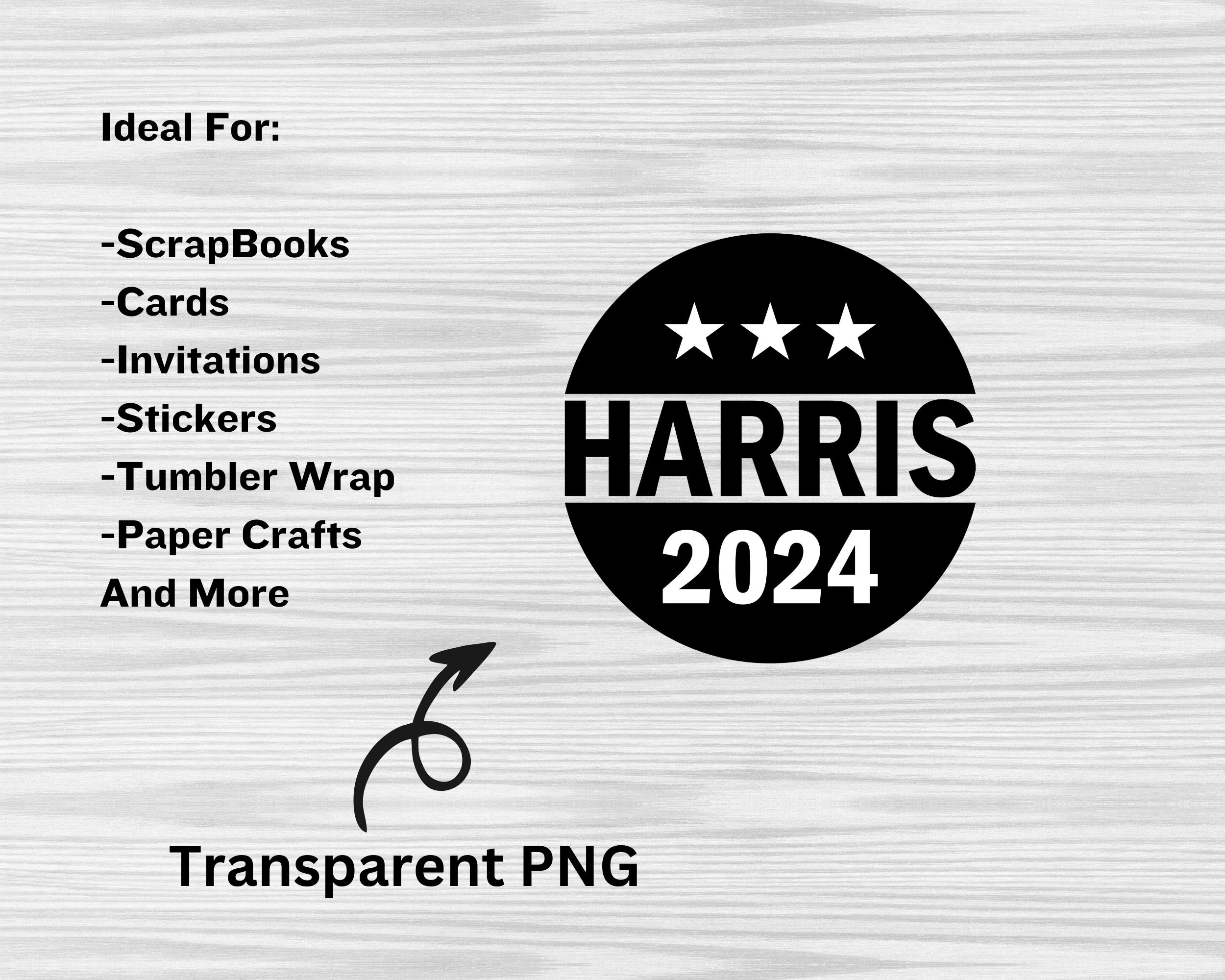 Harris 24 Svg Png, Kamala Harris 2024 Svg, Kamala for President Svg ...