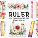 Watercolor Floral Ruler Clipart Bundle (PNG Files) - Etsy