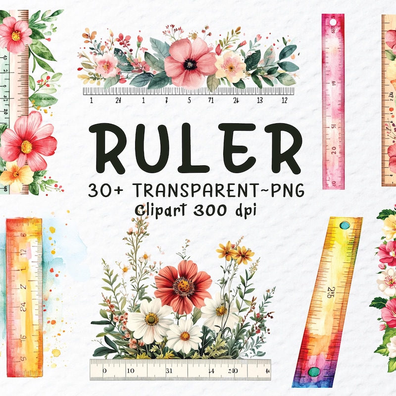 Ruler Decals - Etsy