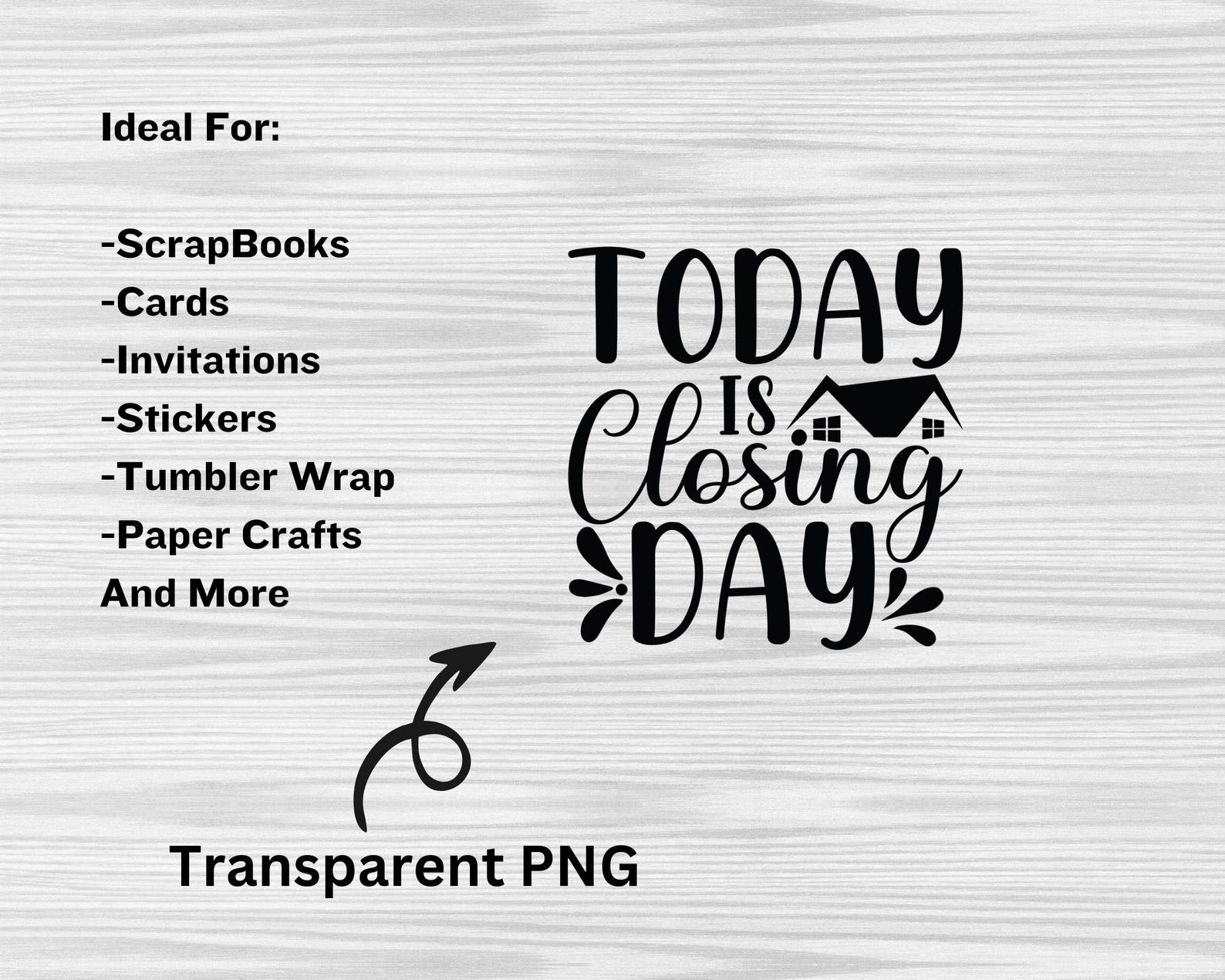Today is Closing Day Svg Png, Real Estate Svg, Realtors Life Svg ...