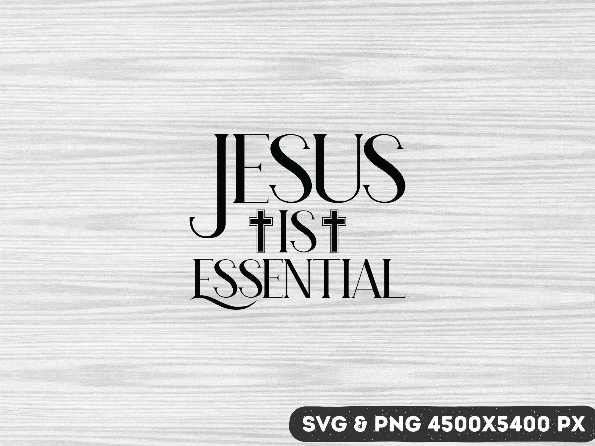 Jesus is Essential Svg, Jesus Svg, Bible Verse Svg Png, Bible Quote Svg ...