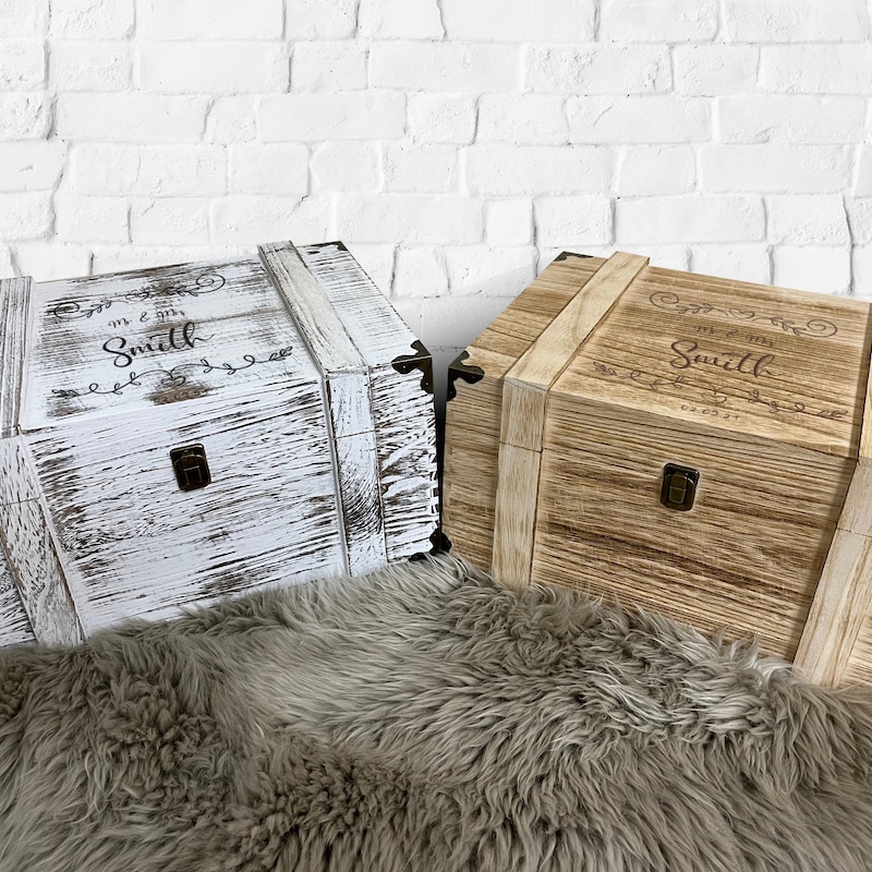 Rustic Keepsake Box - Etsy