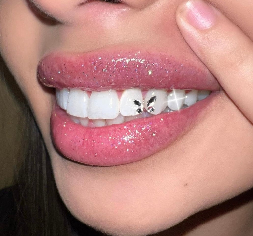 Crystal Butterfly Set DIY Tooth Gem Kit - Etsy