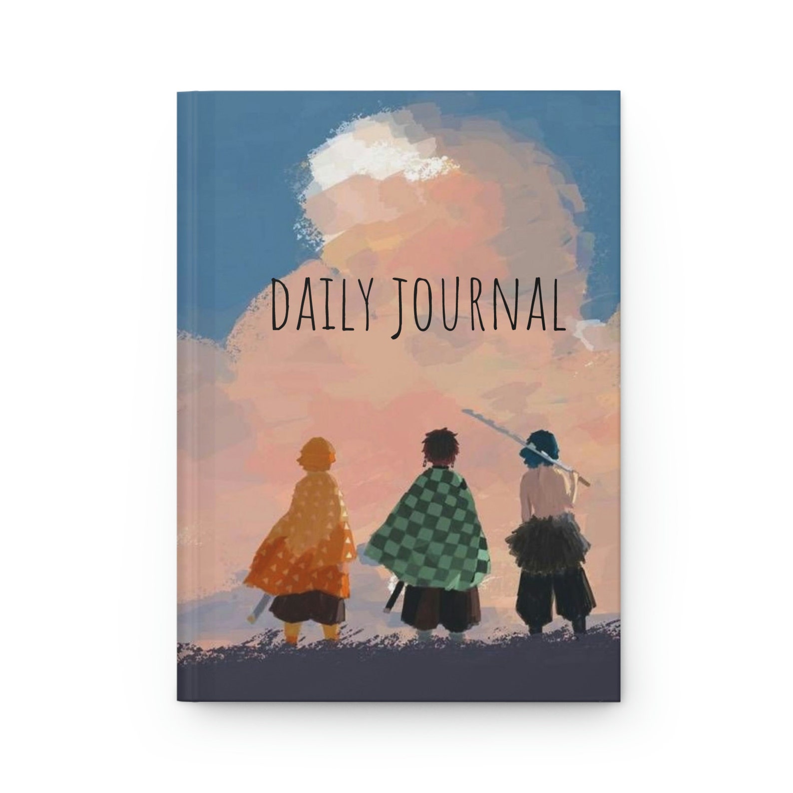 Anime Daily Journal |hardcover Journal Matte| Watercolor Journal ...
