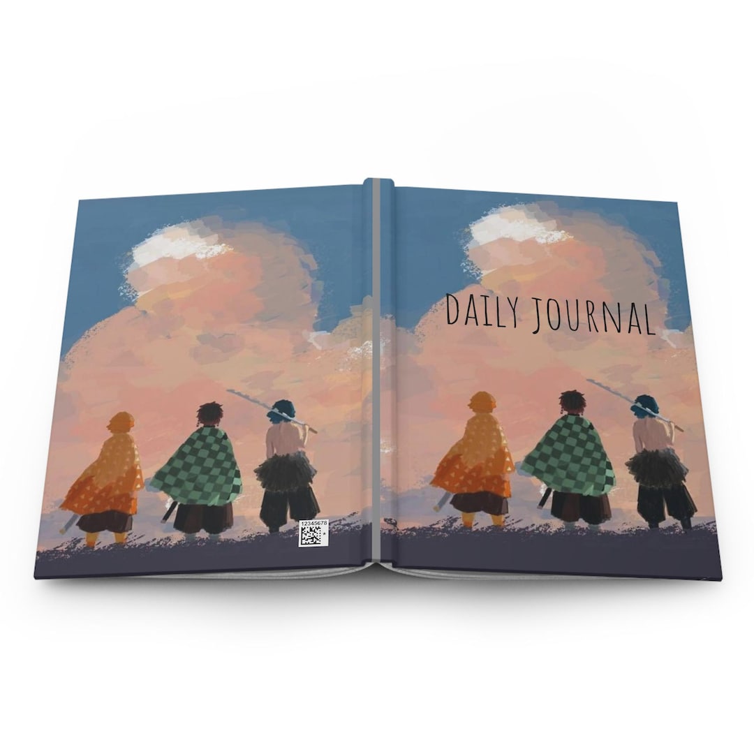 Anime Daily Journal |hardcover Journal Matte| Demon Slayer| Daily ...