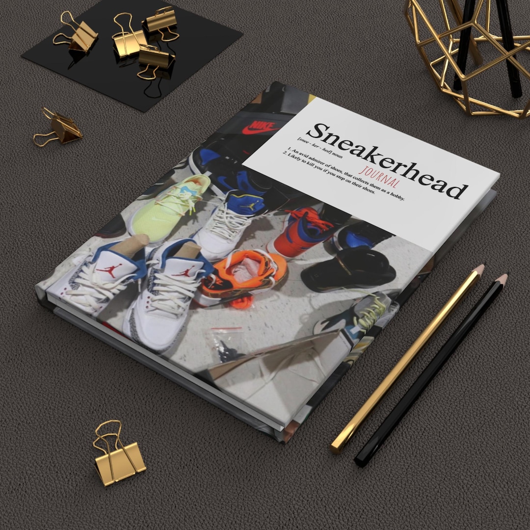 Sneakerhead Journal: Hypebeast Matte Hardcover Notebook - Etsy