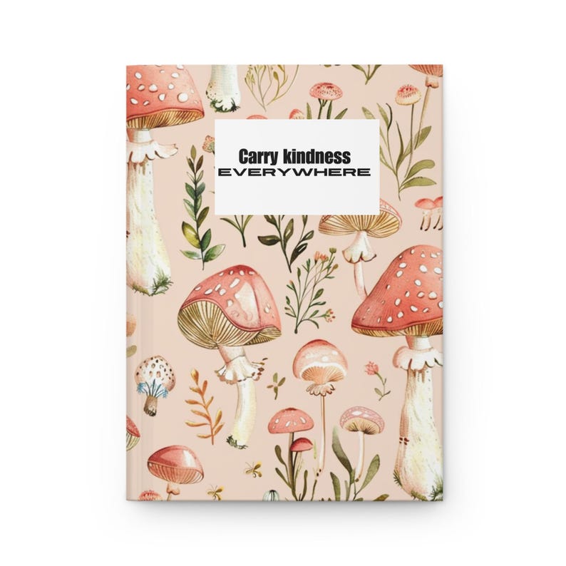 Mushroom Hardcover Journal/ Notebook - Etsy