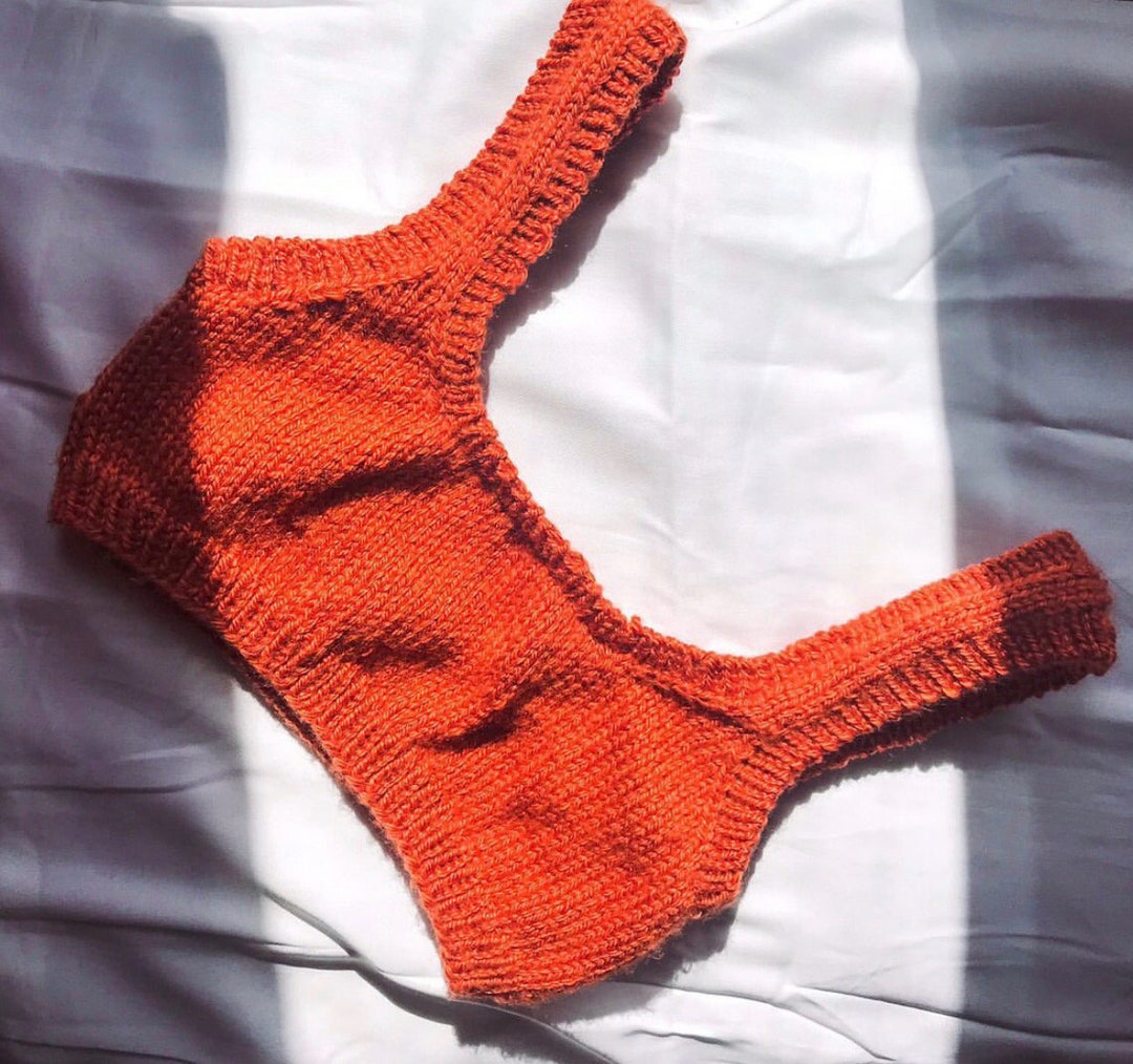 Do the Math Bralette Pattern | Digital Download | Bralette Knitting ...