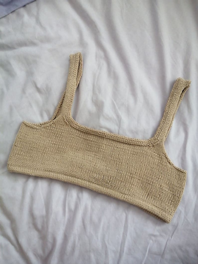 River Bralette Pattern | Digital Download | Bralette Knitting Pattern ...