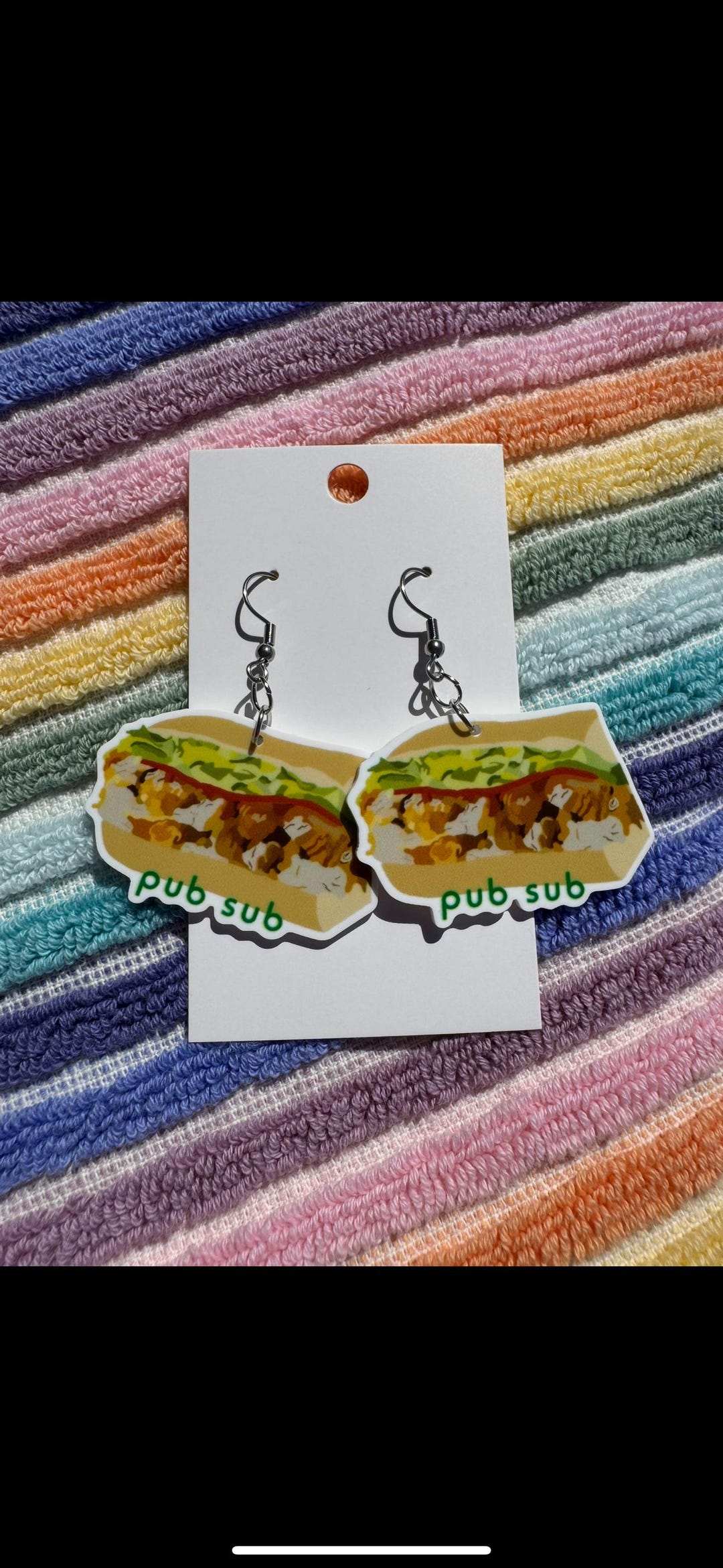 Publix Pub Sub Earrings - Etsy