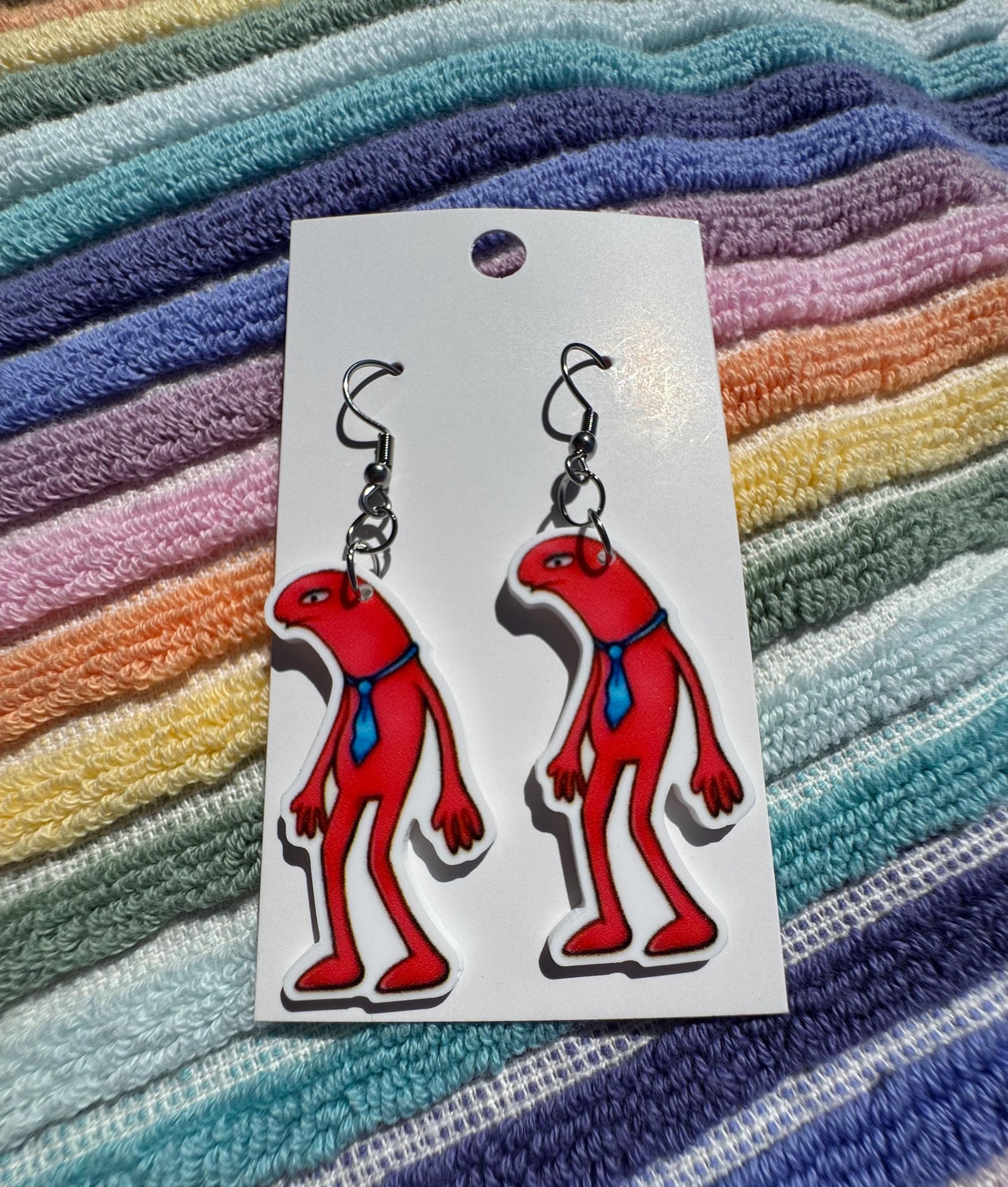 Smiling Friends Allan Earrings - Etsy