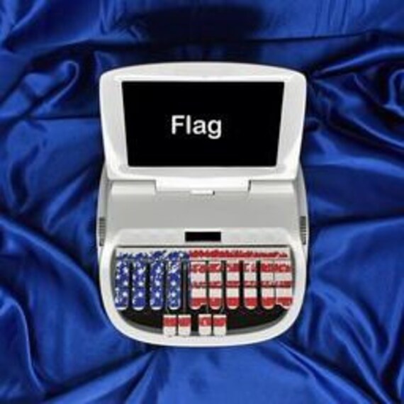 US Flag Faux Leather Keypads - Etsy