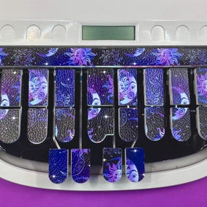 Moon & Stars - Faux Leather Keypads - Etsy