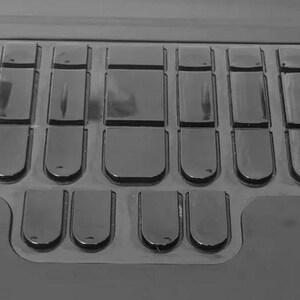 Colorful Alphabet Faux Leather Keypads - Etsy